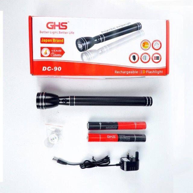 GHS Waterproof Led Flash Light Long Range Farming Hunting Rechargeable ...