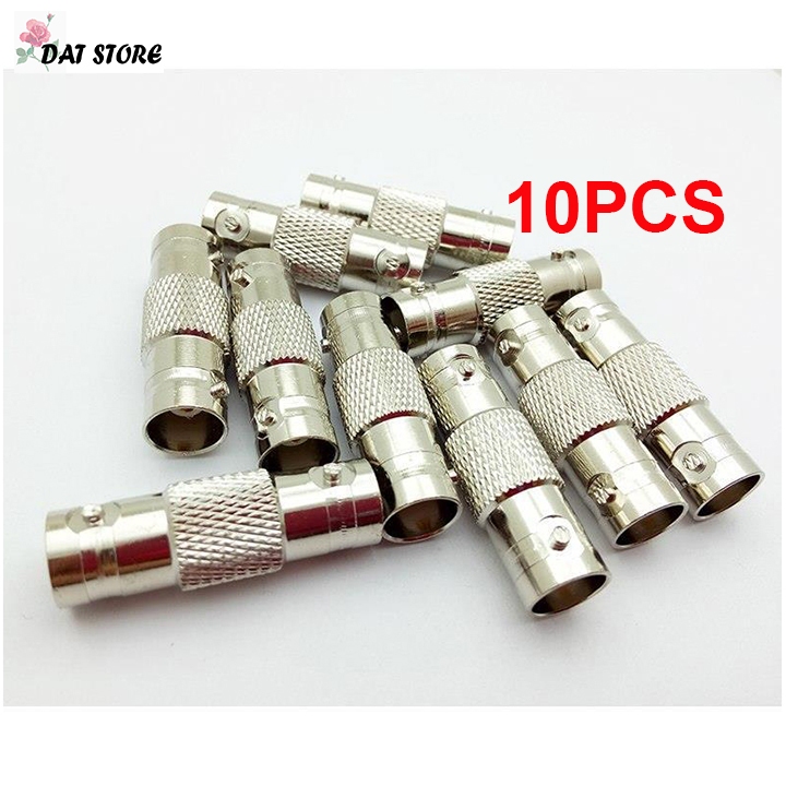 10pcs BNC Female to Female Connector joint Adapter straight connector ...
