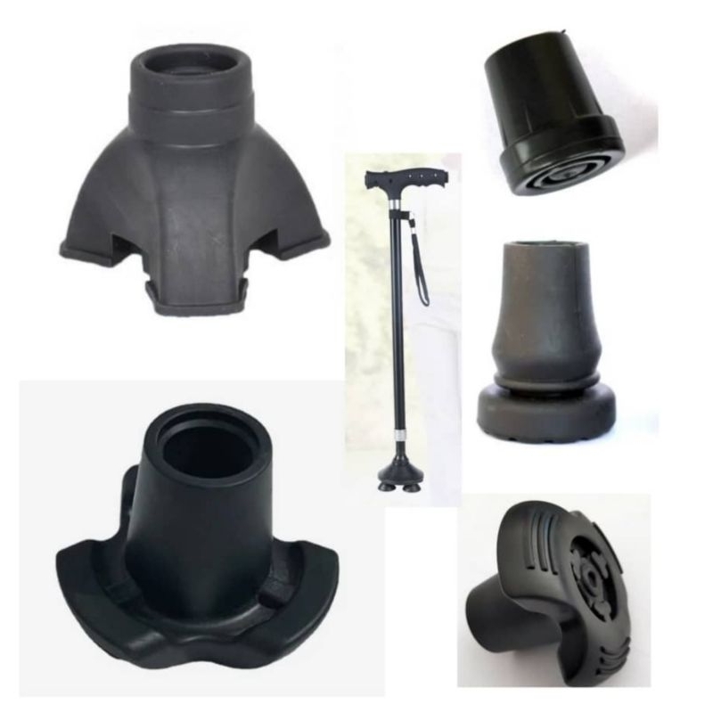 Cane Tips 19mm replacement cane foot pad heavy duty rubber self ...