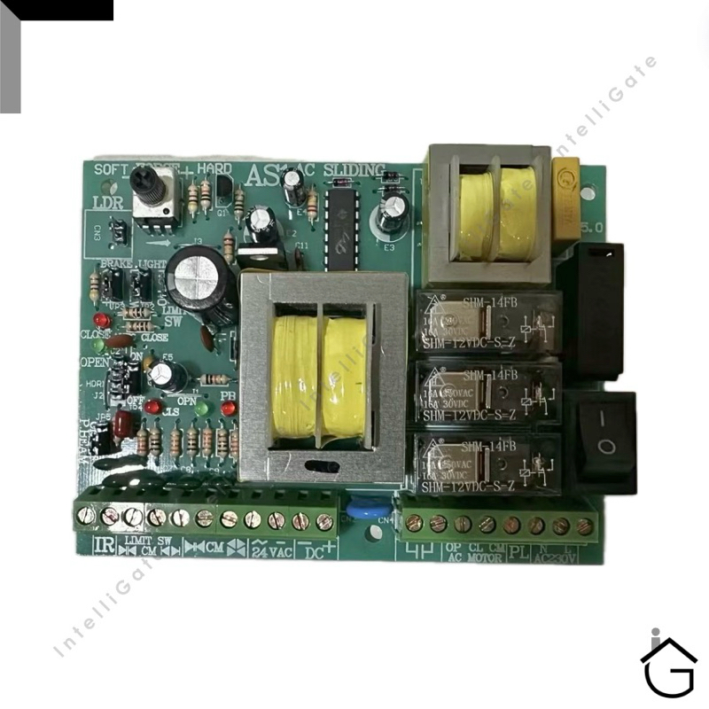 AUTOGATE AS1 AC SLIDING CONTROL PANEL BOARD (LIMIT SWITCH) | Shopee ...