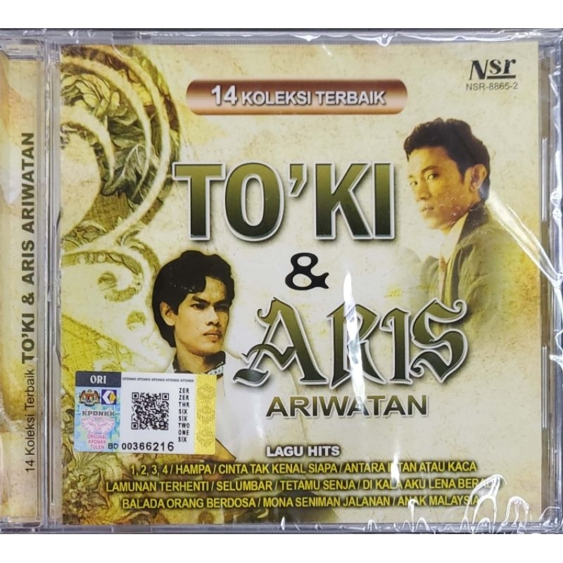 To'ki & Aris Ariwatan - 14 Best Collection (CD) | Shopee Singapore