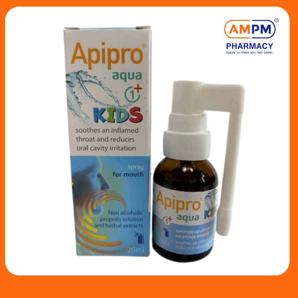 APIPRO Aqua Kids Oral Spray 20ml | Shopee Singapore