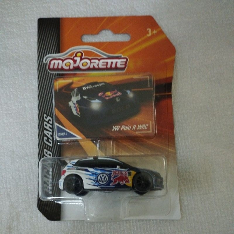 Majorette VW Polo R WRC Rally Volkswagen Red Bull Racing Cars Series ...