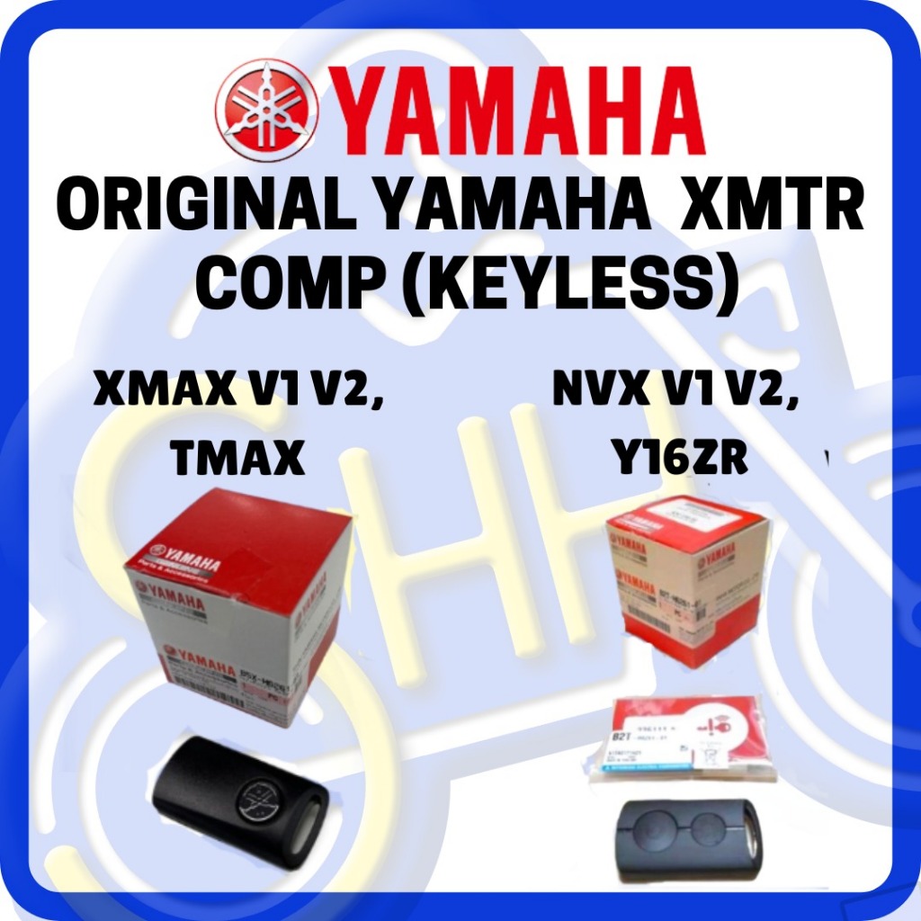 HONG LEONG YAMAHA NMAX V3 NVX 155 XMAX Y16ZR TMAX KEYLESS REMOTE SMART ...