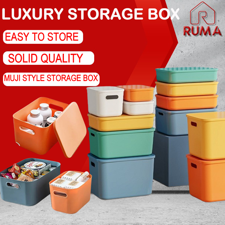 Colorful Storage Box Home Muji Storage Organizers Box Toy Storage ...
