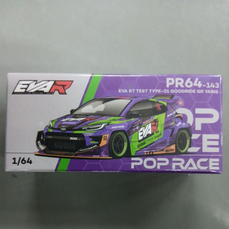 PopRace PR64-143 GR Yaris Eva RT Test Type-01 Good Ride GR Yaris ...