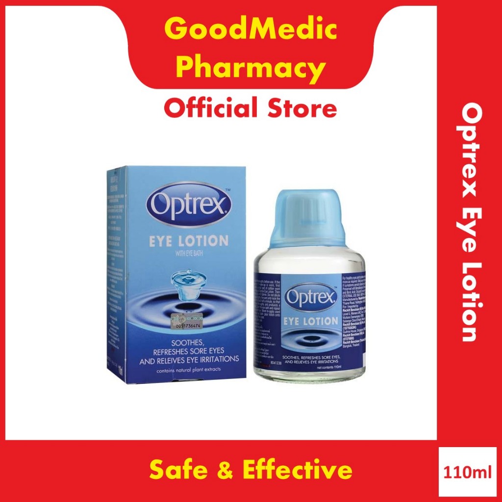 Optrex Multi Action Eye Wash Eye Lotion (110ml) | Shopee Singapore
