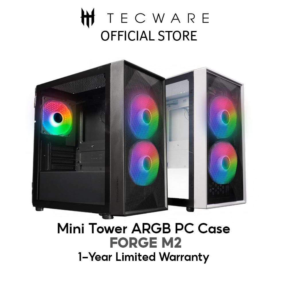 Tecware Forge M2 TG ARGB MATX Gaming Case | Shopee Singapore