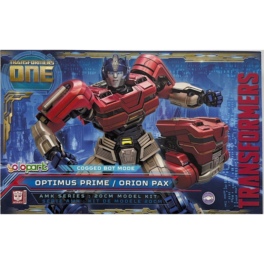 Yolopark Transformers ONE AMK Series Model Kit Optimus Prime/Orion Pax ...