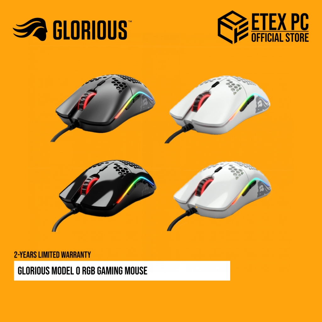 Glorious Model O RGB Gaming Mouse ( Matte Black / Matte White / Glossy ...