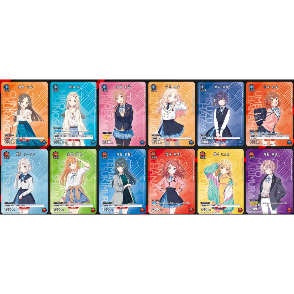 Union Arena Gakuen IdolMaster UA27BT All Characters UAPR | Shopee Singapore