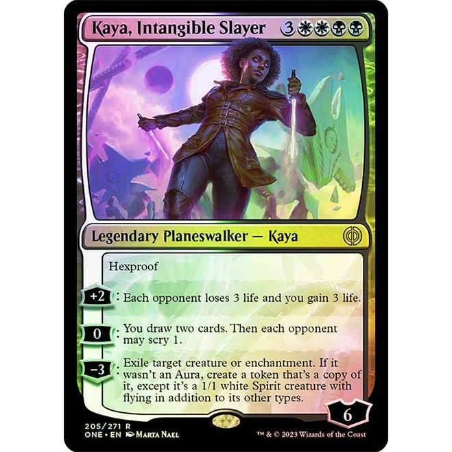 Kaya, Intangible Slayer - Phyrexia: All Will Be One (Foil) MTG | Shopee ...
