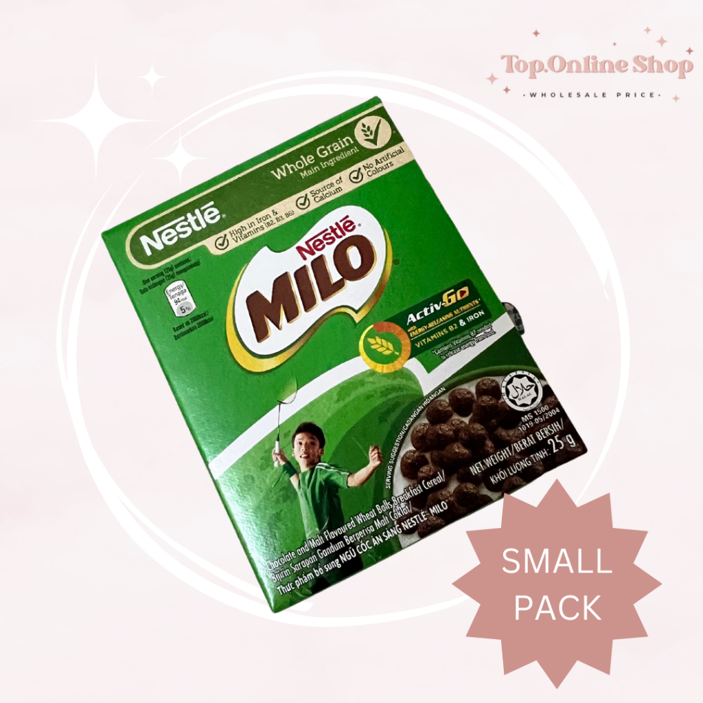 NESTLE MILO BREAKFAST CEREAL 25G | Shopee Singapore
