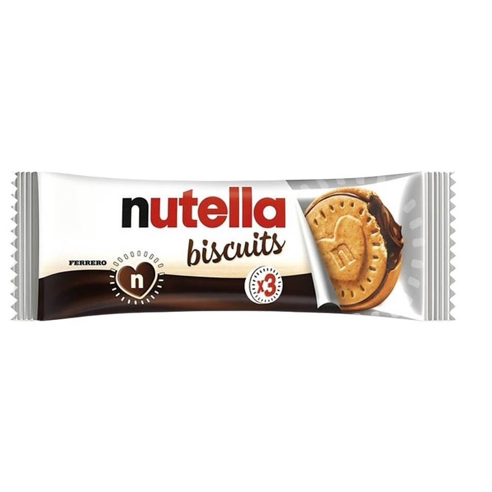 Nutella Biscuits Filled With Hazelnut Spread 41.4g (3pcs) | Shopee ...