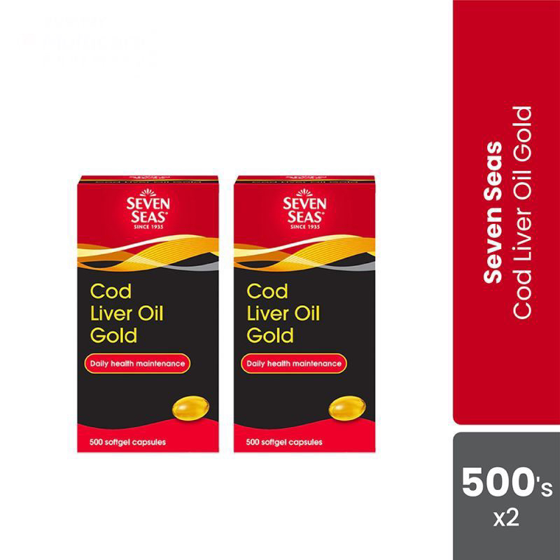 SEVEN SEAS LIVER OIL GOLD 500's [SINGLE/TWIN] | Shopee Singapore