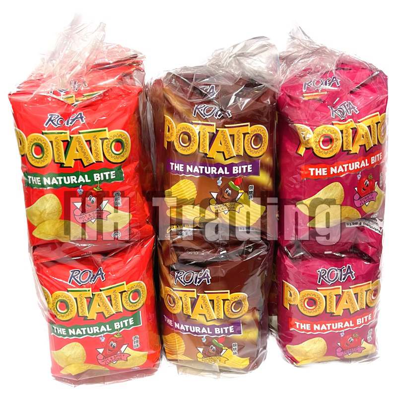 70g x 12’s ORIENTAL ROTA POTATO CHIPS [BBQ / HOT&SPICY / TOMATO ...