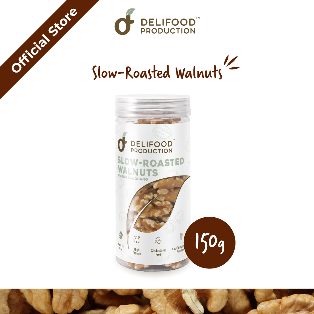 Slow Roasted Walnuts 150g Walnut Panggang 核桃 (低温烘培) | Shopee Singapore