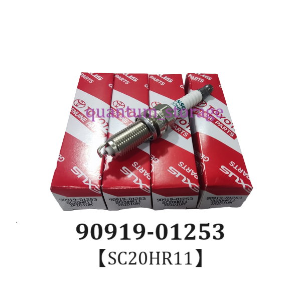 Toyota Spark Plug 90919-01253 SC20HR11 Altis ZRE141 142 143 172 173 ...