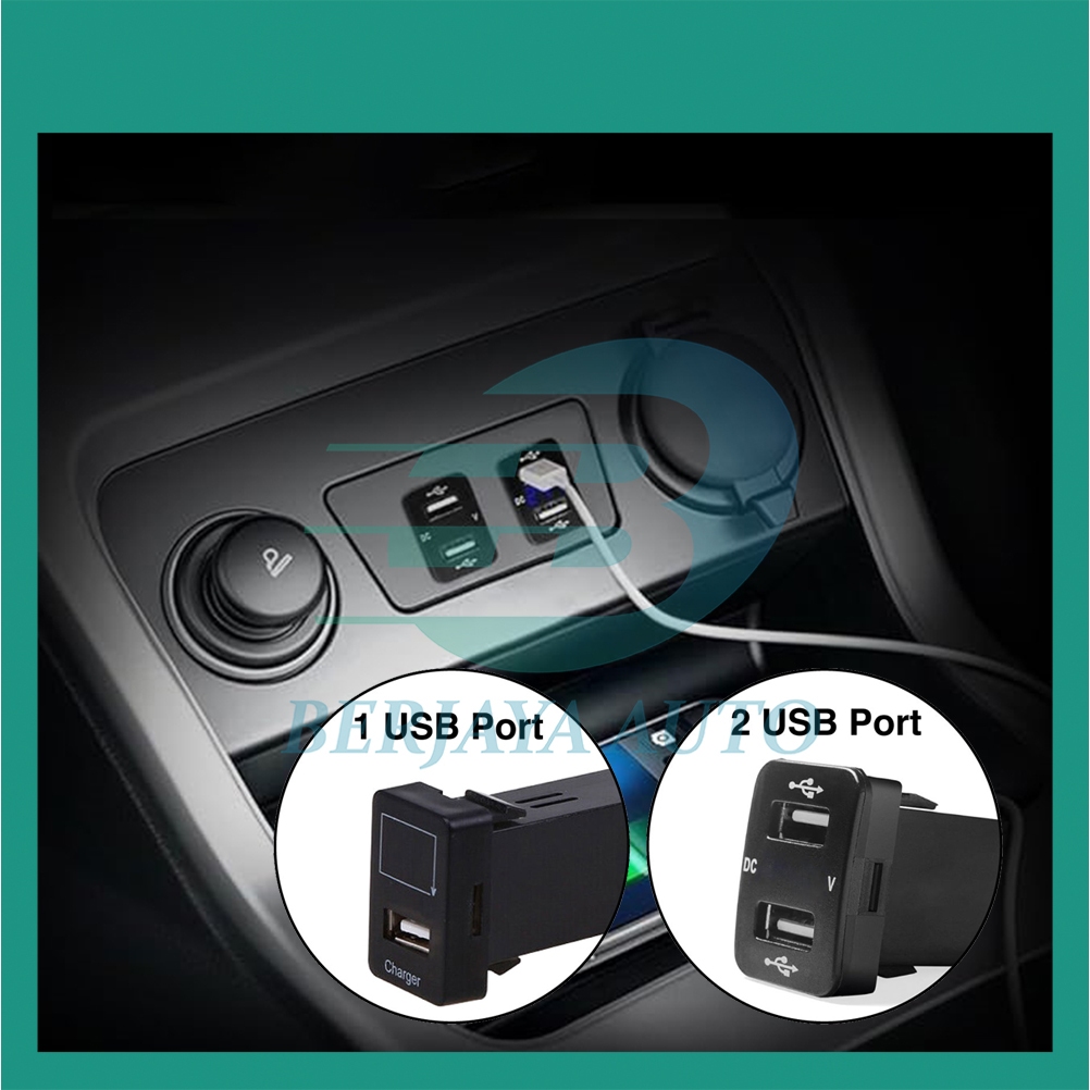 Toyota Vios / Vellfire / Alphard / Innova / Avanza USB dengan Voltmeter ...