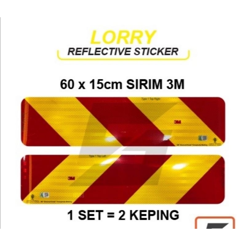 Puspakom Sirim sticker, JPJ sticker, sticker Lori, 3M diamond grade ...