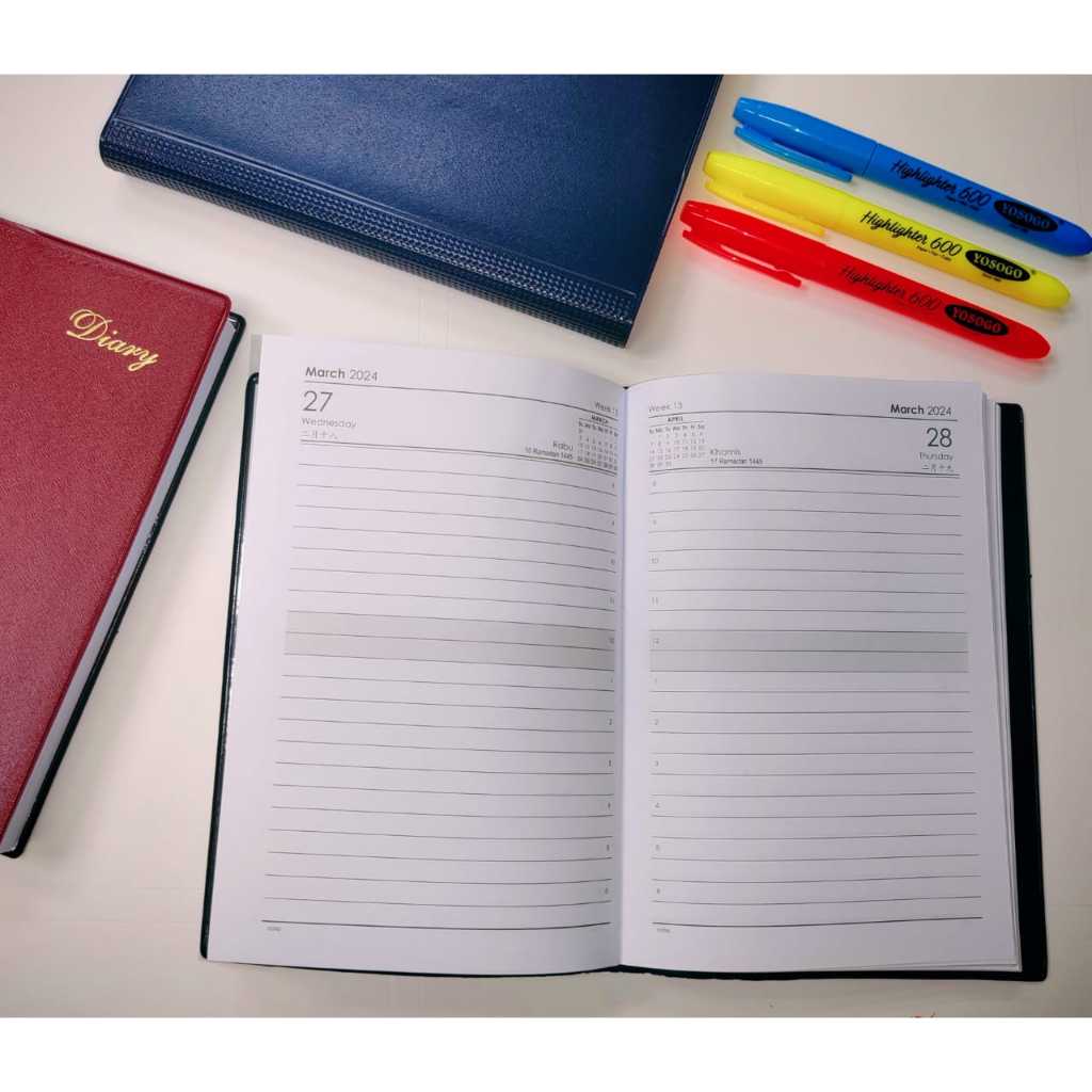 365 DAY DAILY DESK DIARY PLANNER 2025 (DD5070) | Shopee Singapore