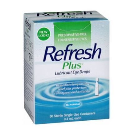 Titik Mata Allergan Refresh Plus / Allergan Refresh Plus Eye Drops 30 x ...