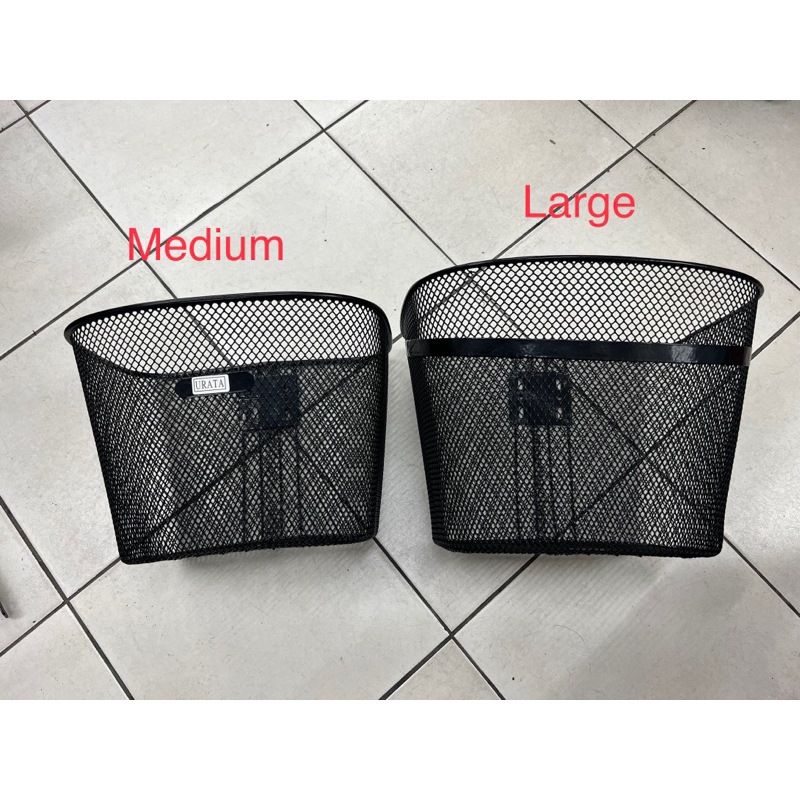 bicycle basket bakul basikal 20-26inch mtb city bike | Shopee Singapore