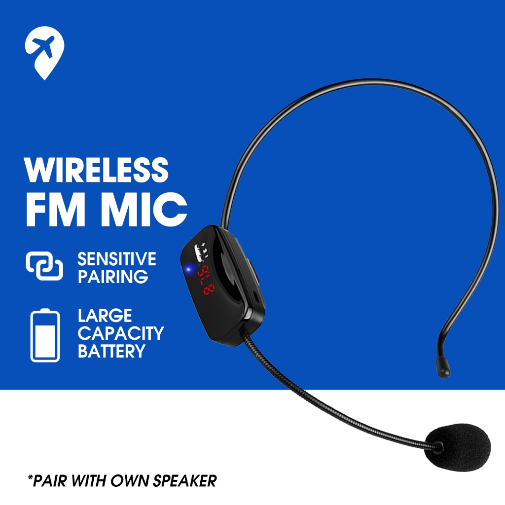 Rolton Wireless Mic FM Pairing Wireless Mic K300, K500 Live FB IG for ...