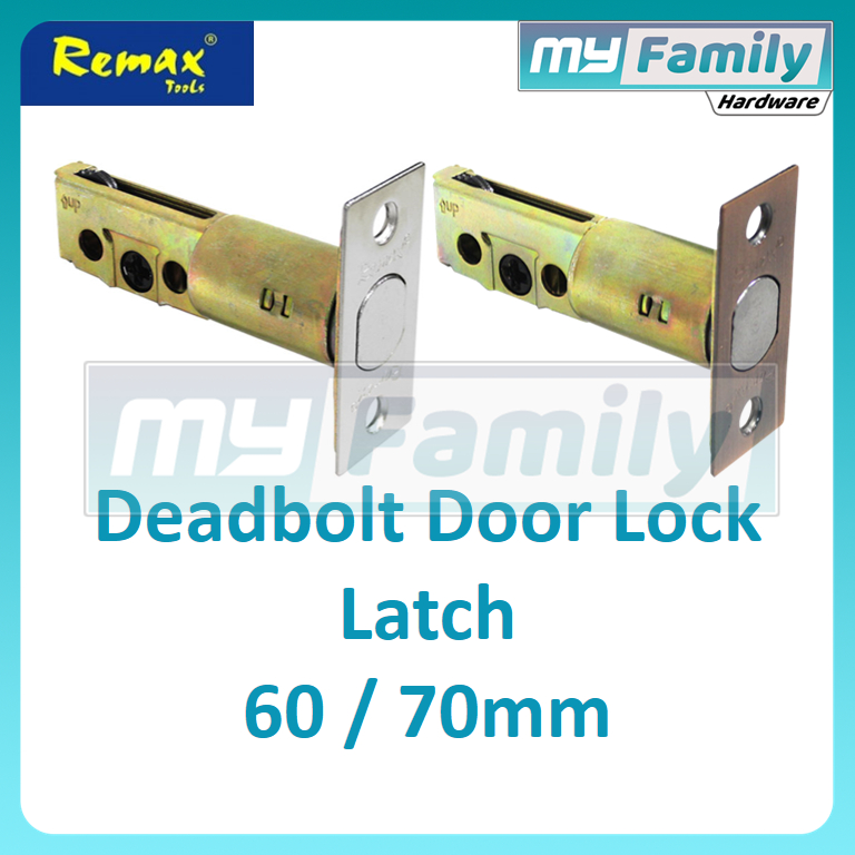 REMAX Deadbolt Door Pintu Lock Latch 60 70mm | Shopee Singapore