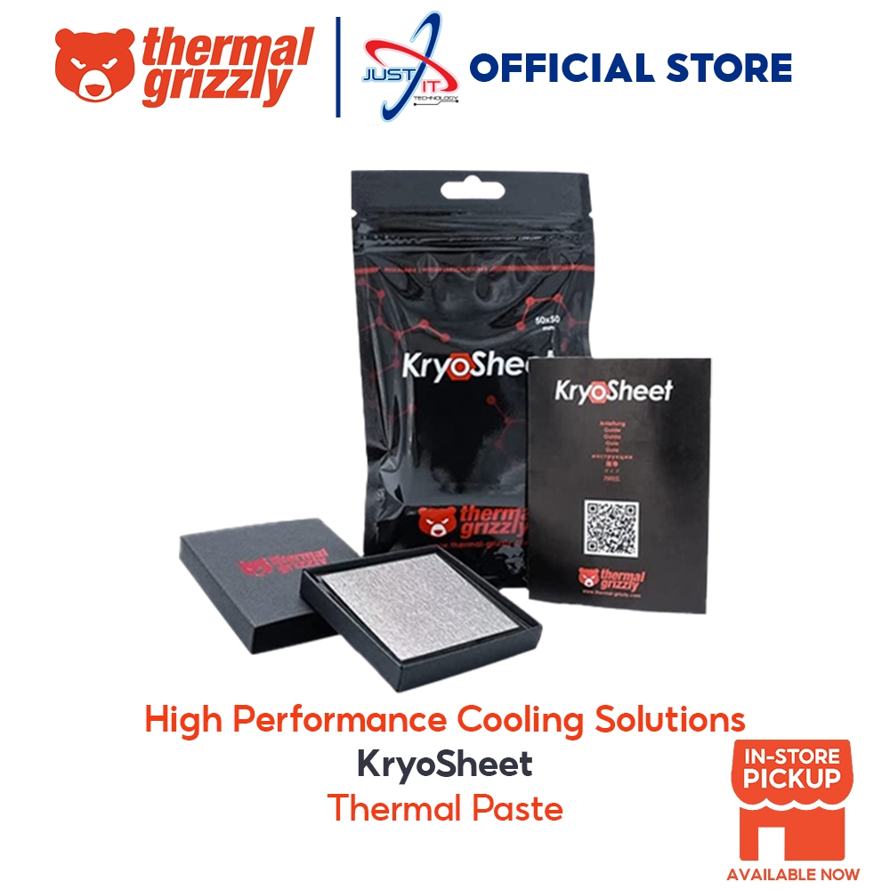 Thermal Grizzly KryoSheet - Thermal Paste | Shopee Singapore