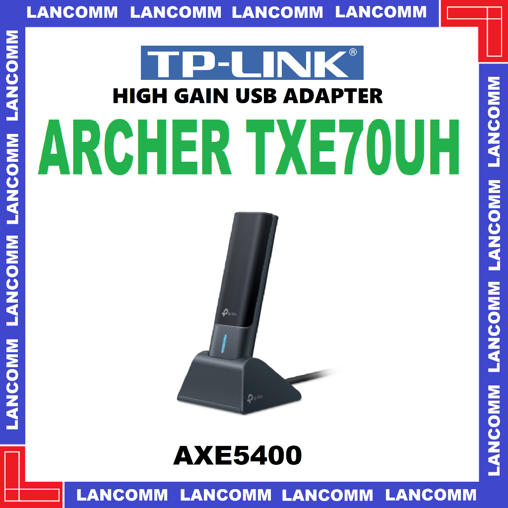 TP-LINK Archer TXE70UH AXE5400 Wi-Fi 6E High Gain Wireless USB Adapter | Shopee Singapore