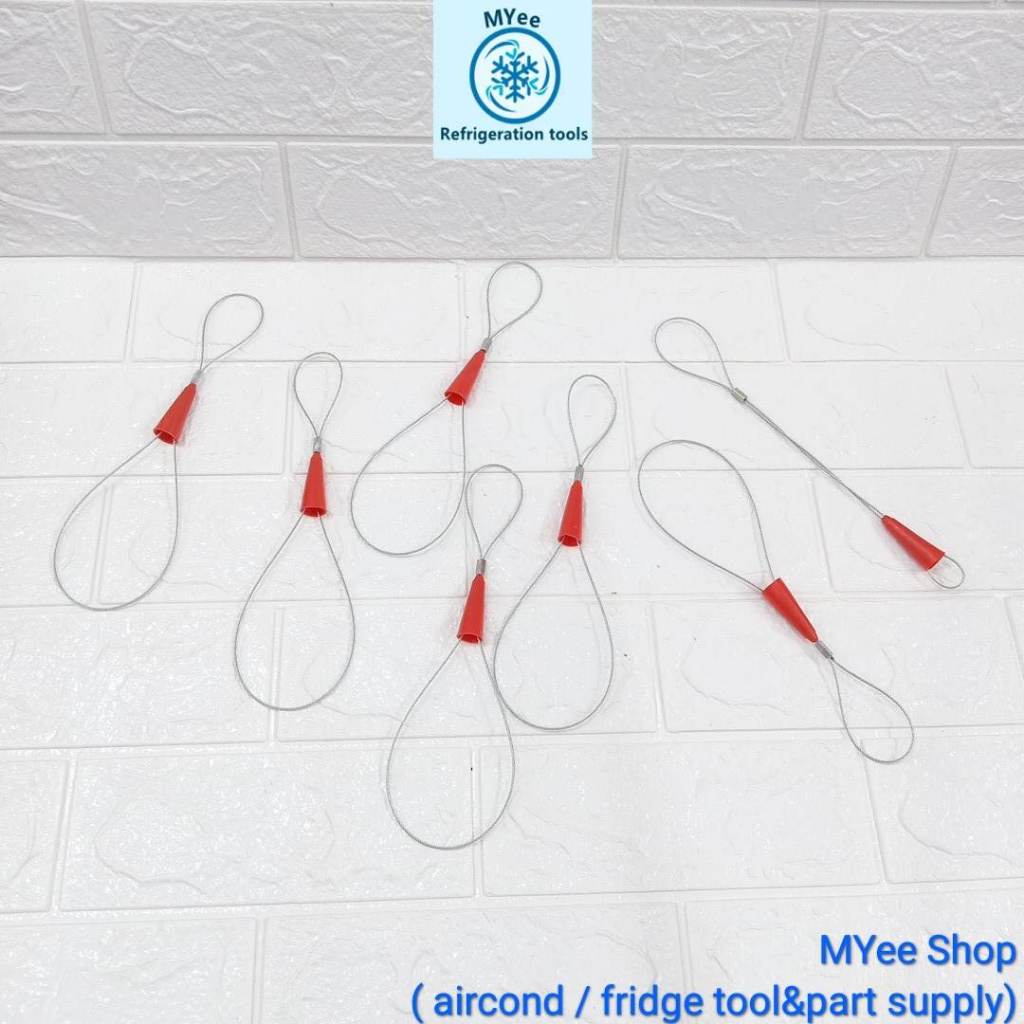 Tie wire rope of puller wiring in pvc white pipe tie wire rope wiring ...