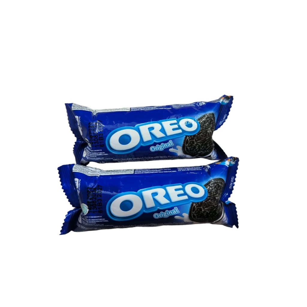 Oreo Chocolate Sandich Cookies with Vanilla Flavoured Cream (2 x 64.4g ...