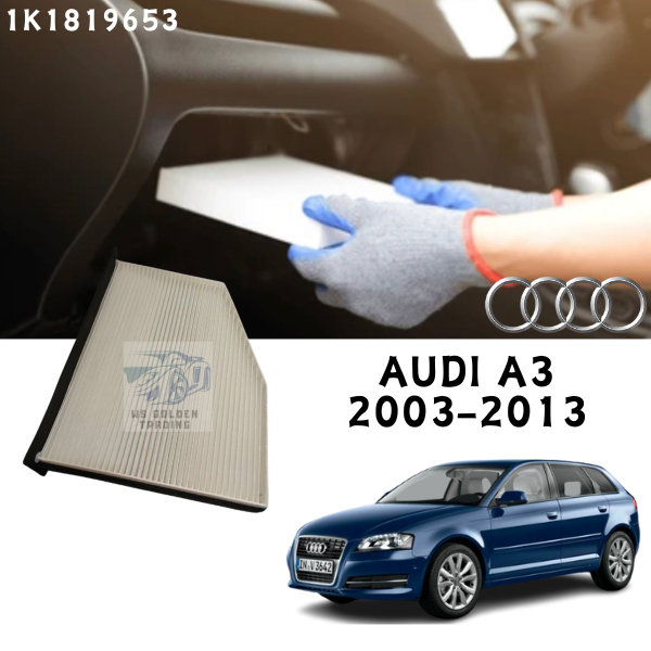 Audi A3 2003 2013 AIR COND FILTER CABIN FILTER 1K1819653 Shopee Singapore