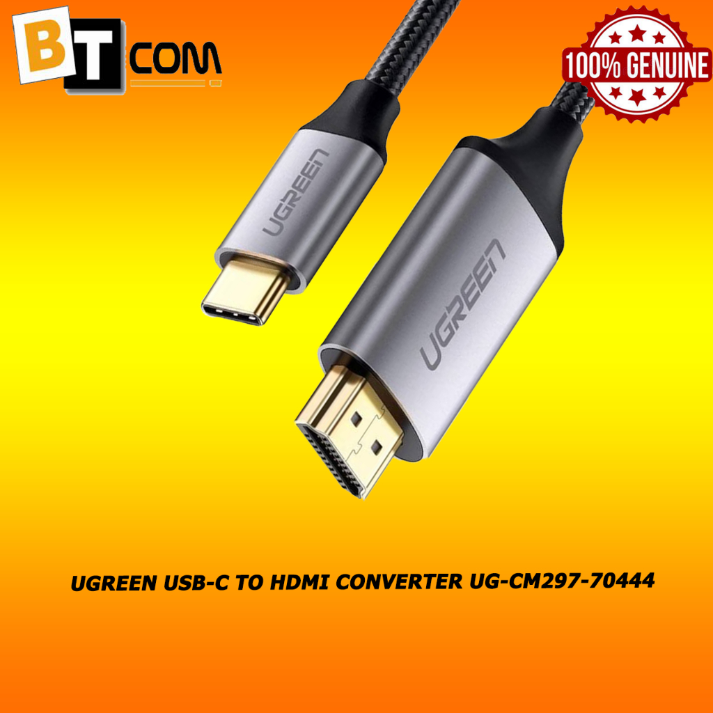 UGREEN USB-C TO HDMI CABLE UG-MM142-50570 | Shopee Singapore