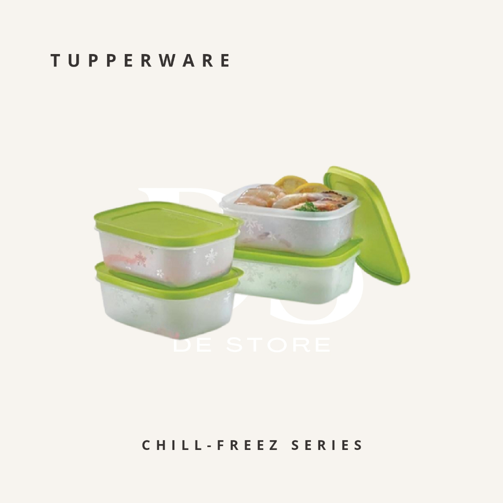 Tupperware Chill-Freez Series/ Chill Freez Set/ Food storage Box/ Sea ...