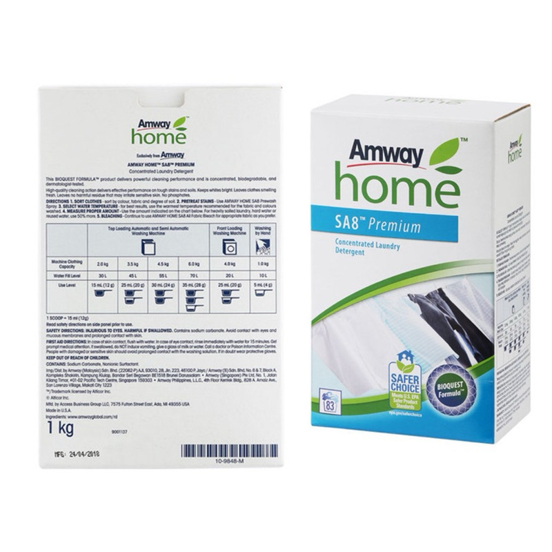 Sa8 PREMIUM Concentrated Laundry Powder Detergent 1KG | Shopee Singapore