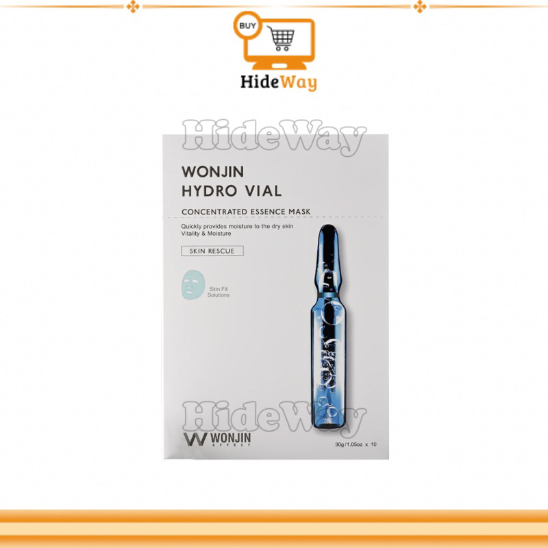Korea】Wonjin Effect Wonjin Hydro Vial Concentrated Essence Mask (10 Pcs ...