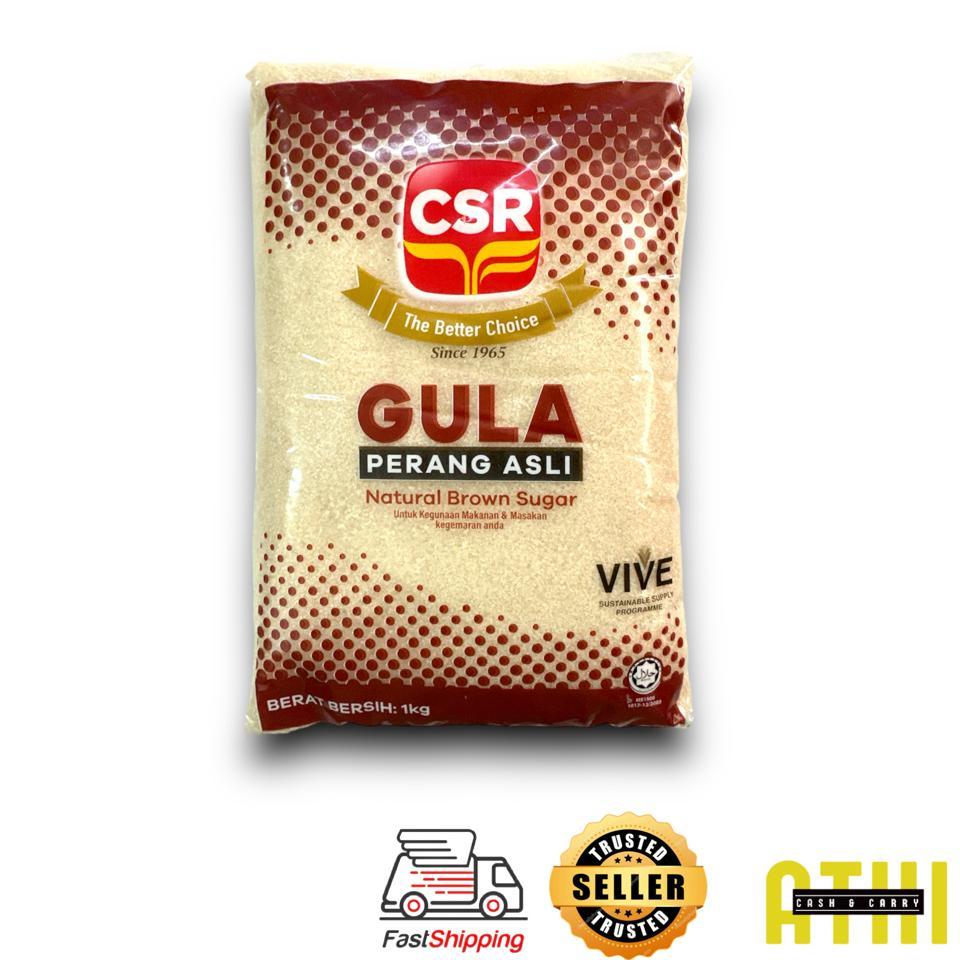Csr Natural Brown Sugar 1kg | Shopee Singapore