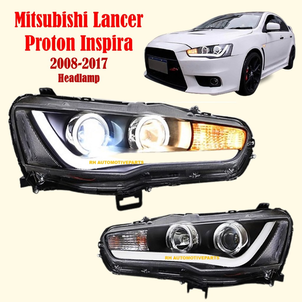Mitsubishi Lancer GT EVO Evolution Proton Inspira LED Projector ...