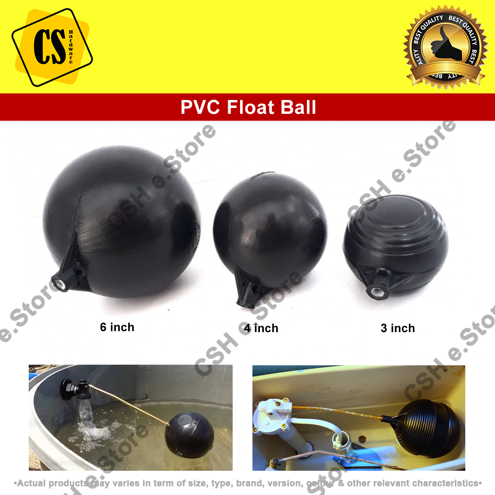 Toilet Cistern Bowl Poly Float Ball for Water Tank Float Valve 3 inch 4 ...
