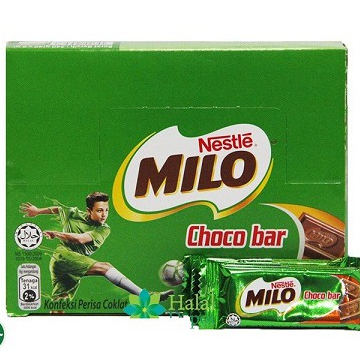 24 Packs Nestle Milo Choco Chocolate Bar 6g Each HALAL | Shopee Singapore