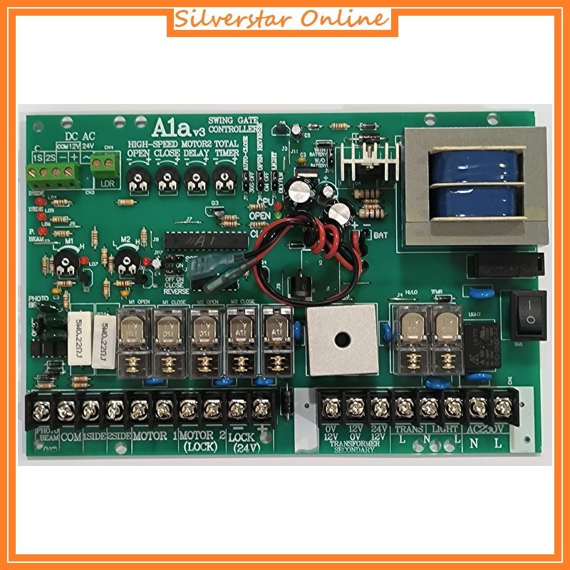 A1 Autogate Swing Arm Control Board PCB Panel Automatic Gate Auto ...