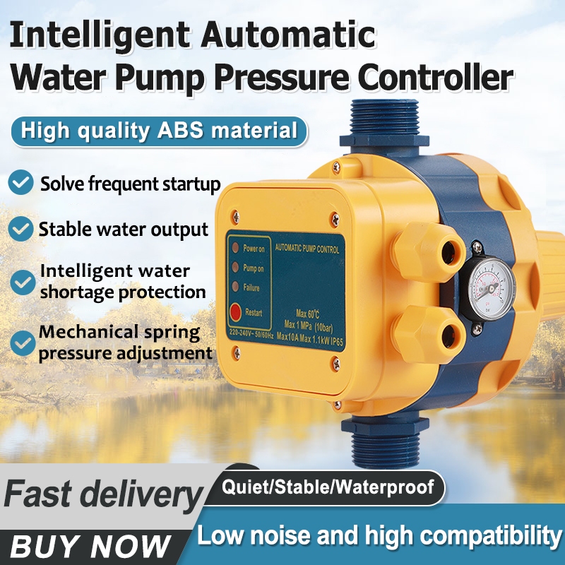Automatic Water Pump Pressure Switch Controller 1500W 16A Regulator ...