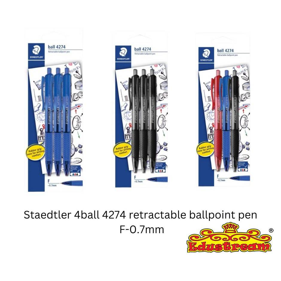 STAEDTLER 4274 BALL POINT 0.7MM RETRAC | Shopee Singapore