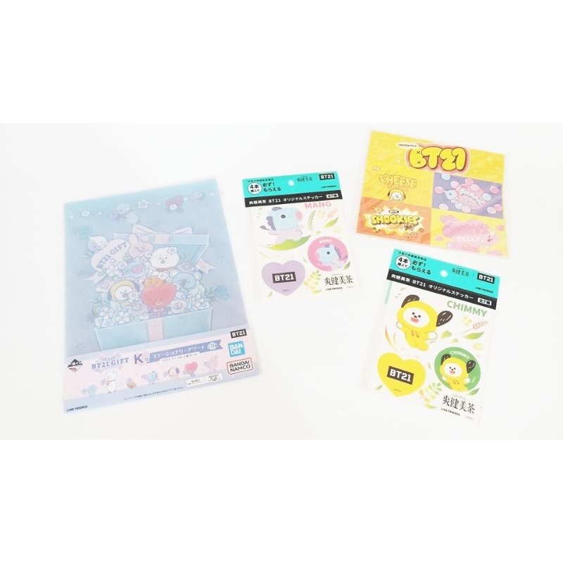 DEC23 初登场!!️KPOP-BTS : BT21 CLEAR FILE & STICKER GOODS -( % official ...