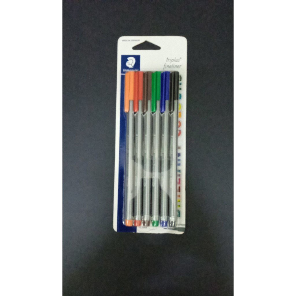 staedtler triplus fineliner pens triangulae fineliner pen colour ...