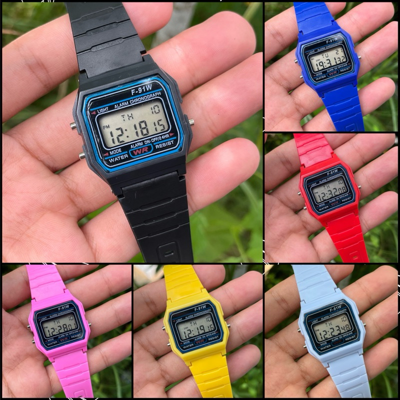 Casio F-19W Men Women Kid Children Watch Digital Outdoor Sport Digital ...