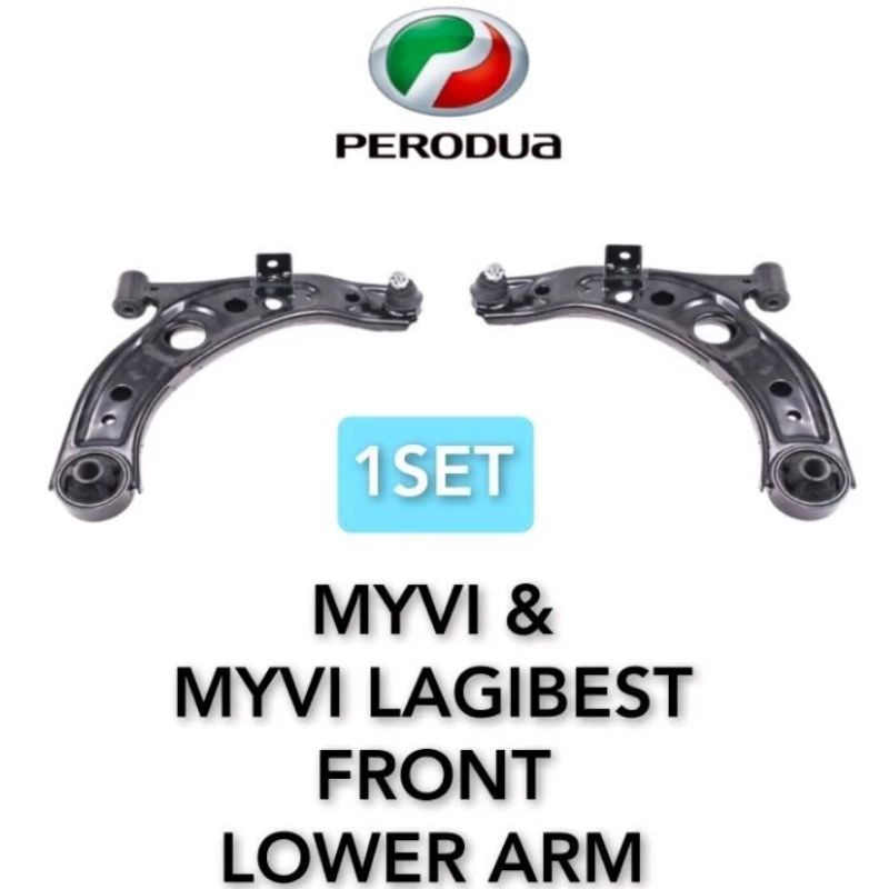 PERODUA MYVI FIRST GENARATION LOWER ARM 1SET (OEM HIGH QUALITY ...