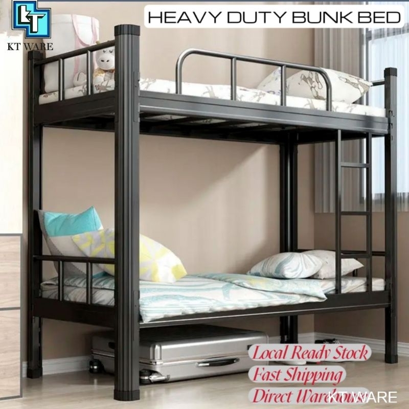 KT WARE High Quality Heavy Duty Thick Double Decker Bed Besi Katil ...